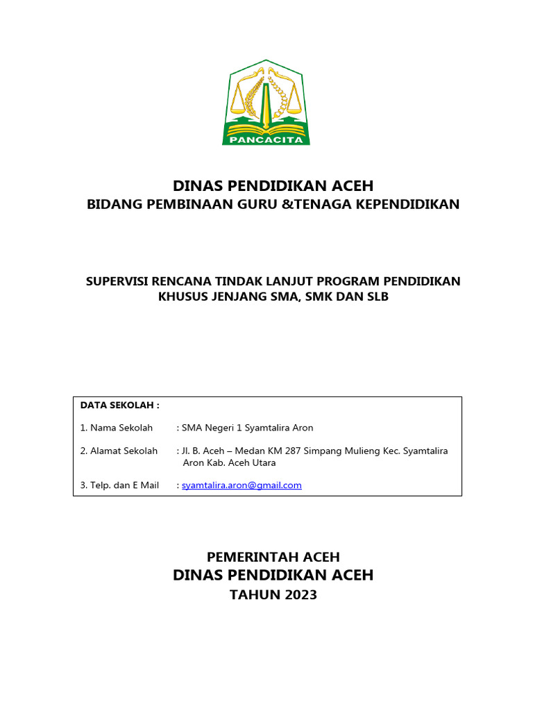 Instrumen RTL Pendidikan Khusus | PDF | Pengembangan Diri