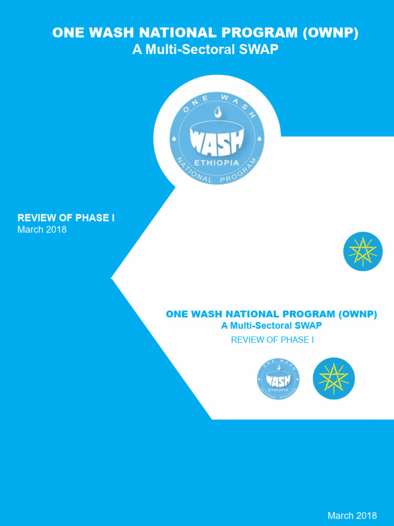 One Wash National Program (Ownp) | PDF | Wash | Sanitation