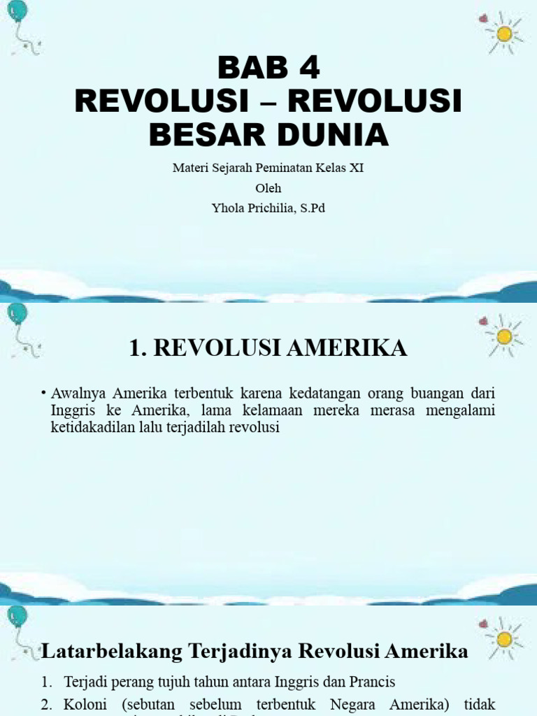 Sejarah Revolusi Besar Dunia | PDF | Sejarah