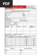 Template For Calibration Report of Platform Weighing Scale | PDF