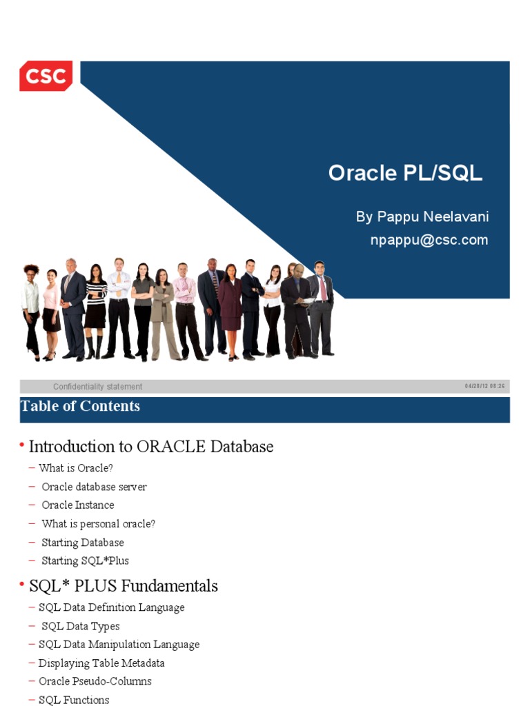 Introduction To Oracle Database Pdf Oracle Database Database Index