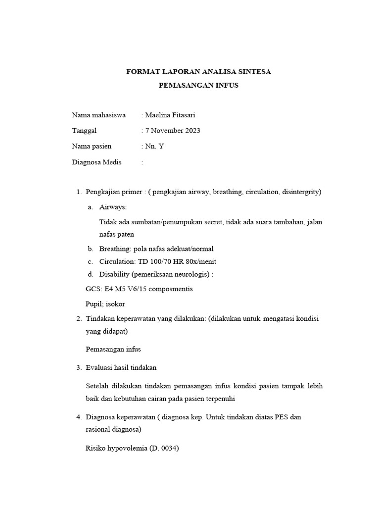 Ansis Igd Infus | PDF