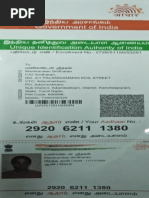 Self Attested Aadhaar Card Explained | PDF | Accountability ...