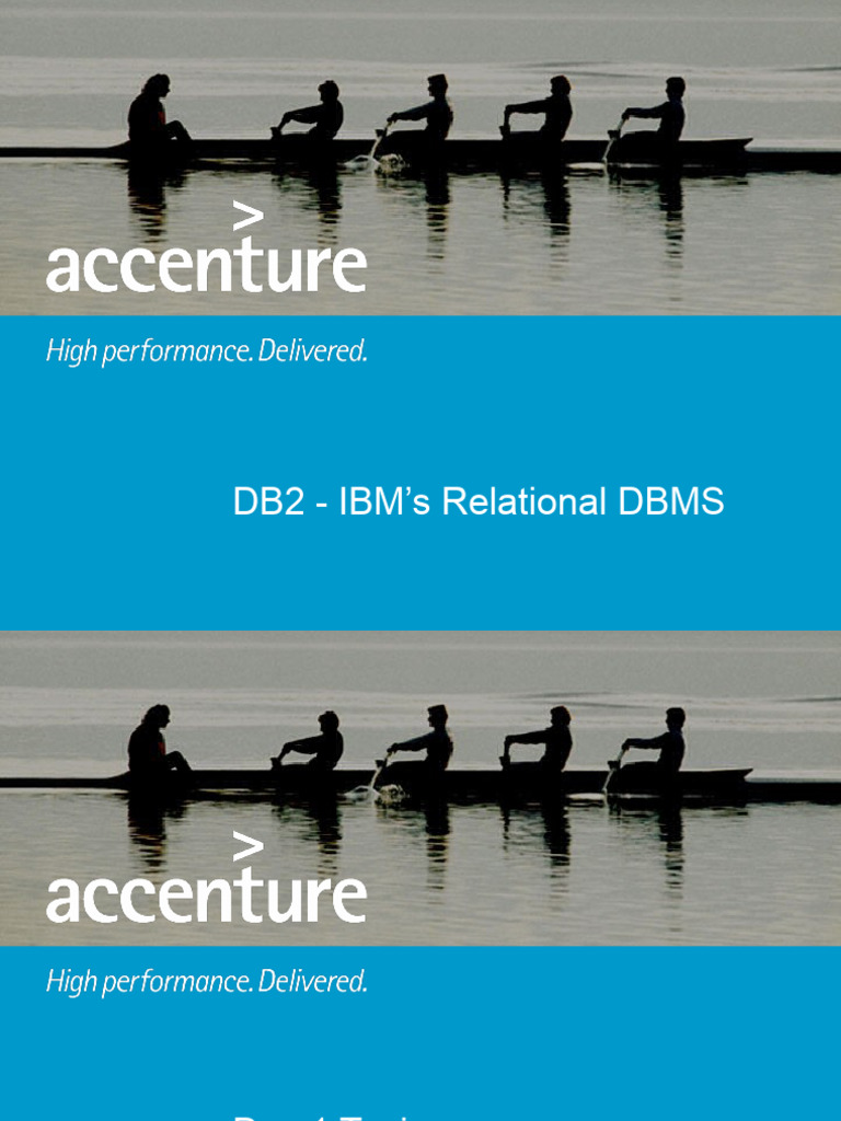 DB2 - IBM's Relational DBMS | PDF | Relational Database | Databases