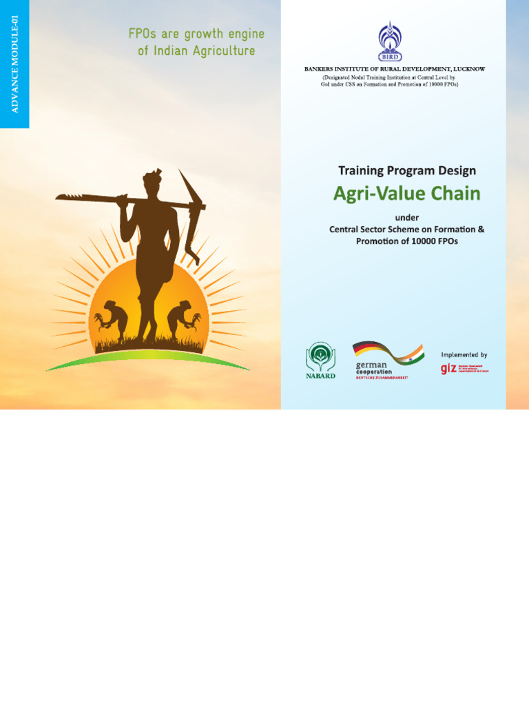 Advanced Agri Value Chain Training | PDF | Agriculture | Value Chain