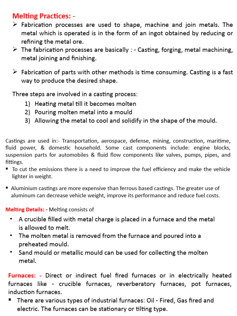 SCP (Solid Casting Processes) | PDF | Foundry | Business Process