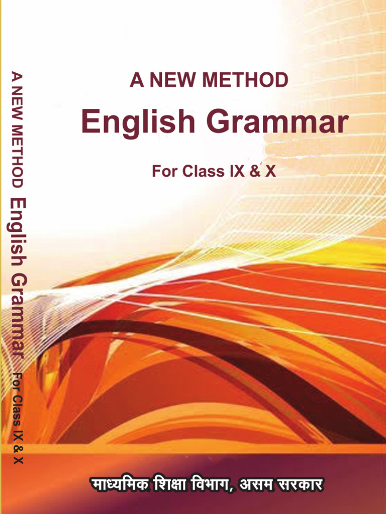 English - A New Method English Grammar - Hindi - Class IX-X | PDF