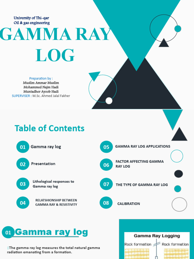 Gamma Ray Log | PDF | Physical Sciences | Chemistry