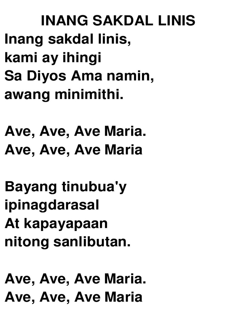 Baclaran Novena-Tagalog-English-Revised | PDF