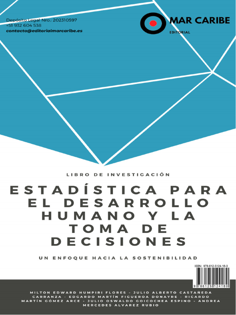 Estadística para El Desarrollo Humano y La Toma de Decisiones - Un ...
