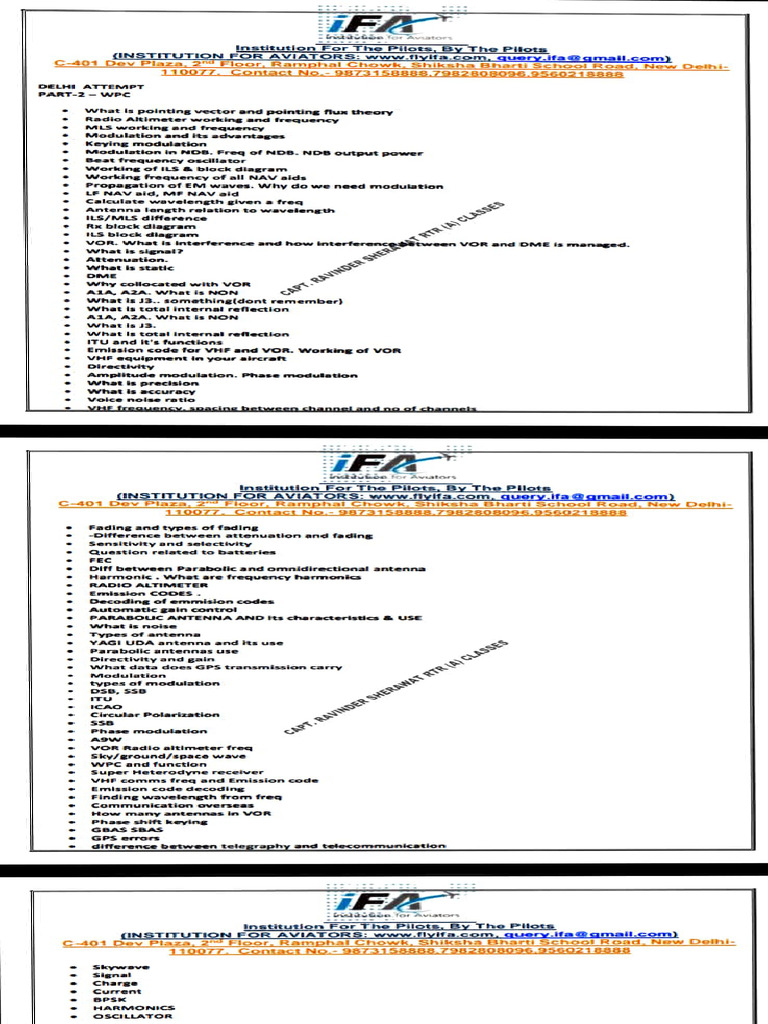 Captain Ravinder Sherawat Rtr Notes Part 2 Pdf