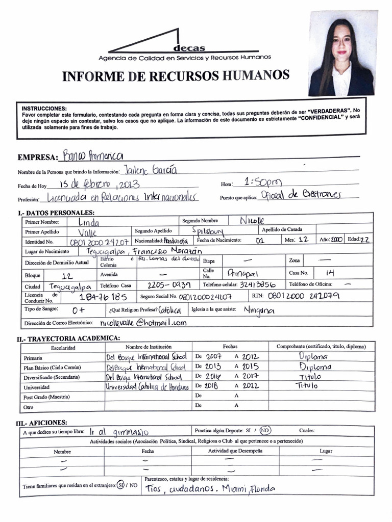 Informe de Recursos Humanos | PDF