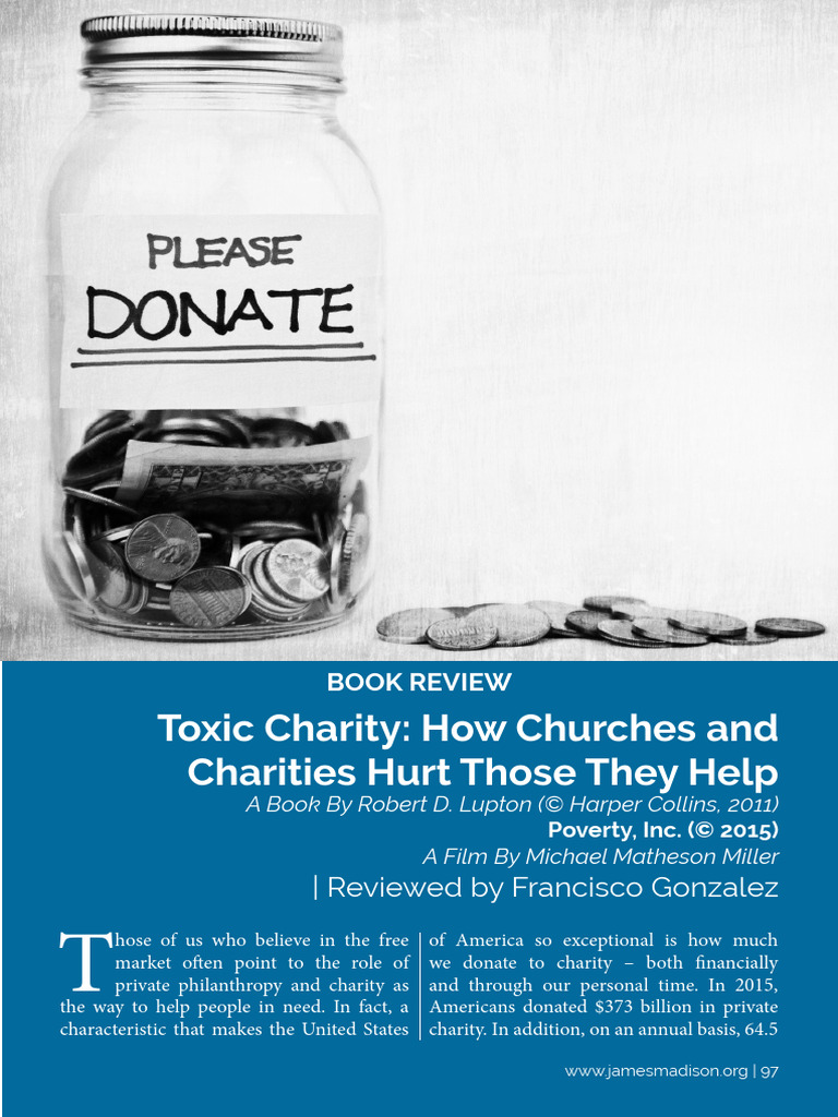 2016 Fall Journal Toxic Charity | PDF | Poverty | Poverty & Homelessness