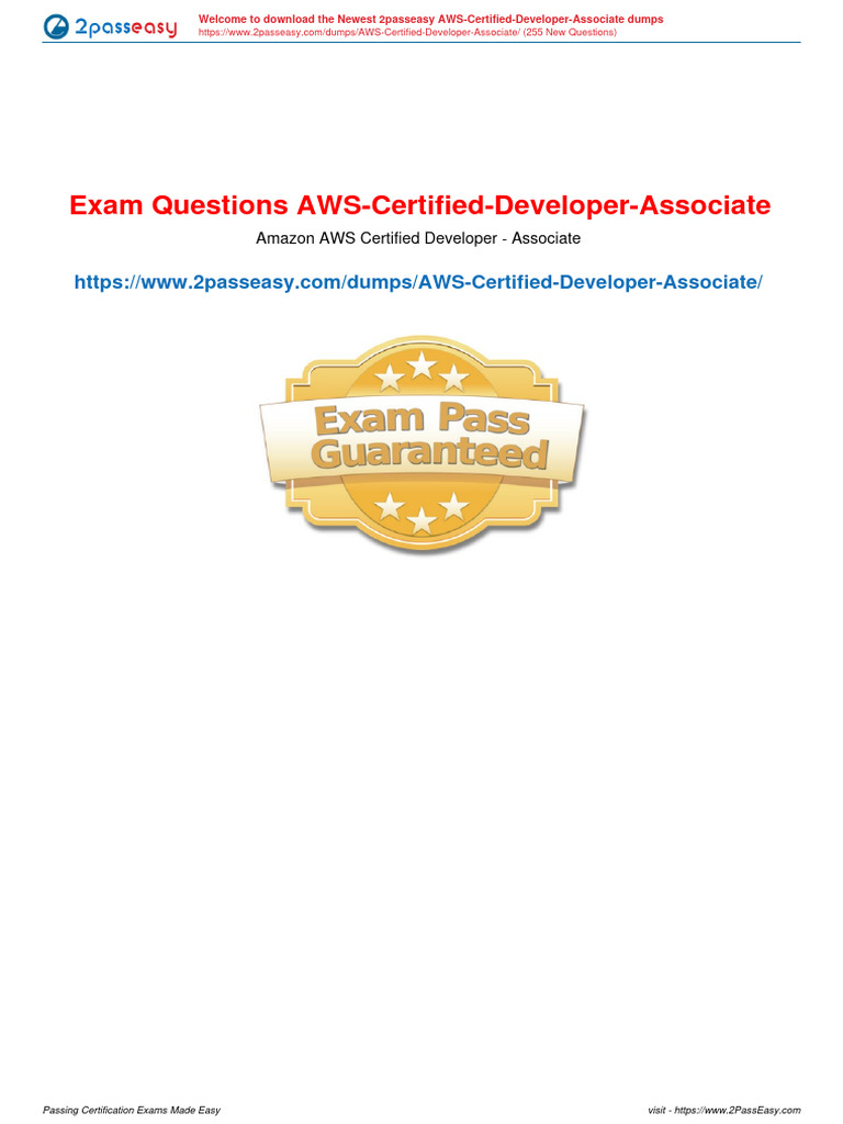 AWS Developer Exam Prep Guide | PDF | Amazon Web Services | Database Index
