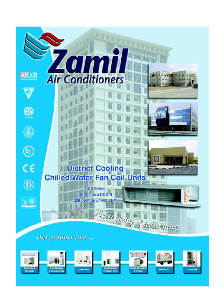 DCX Series | PDF | Duct (Flow) | Thermostat