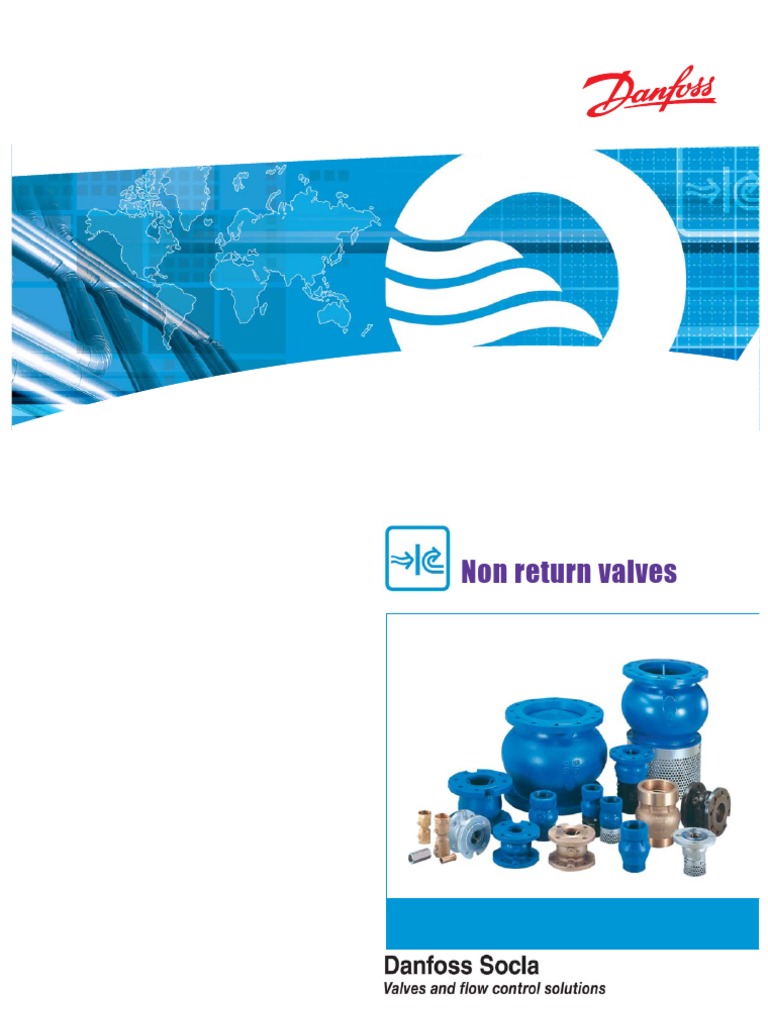 Danfoss Non Return Valves | Download Free PDF | Valve | Pump