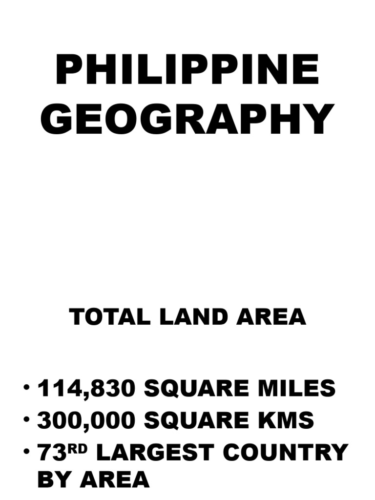 Philippine Geography | PDF