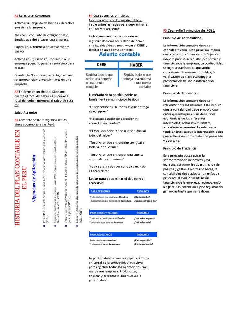 Examen Conta | PDF | Contabilidad | Ciencias económicas