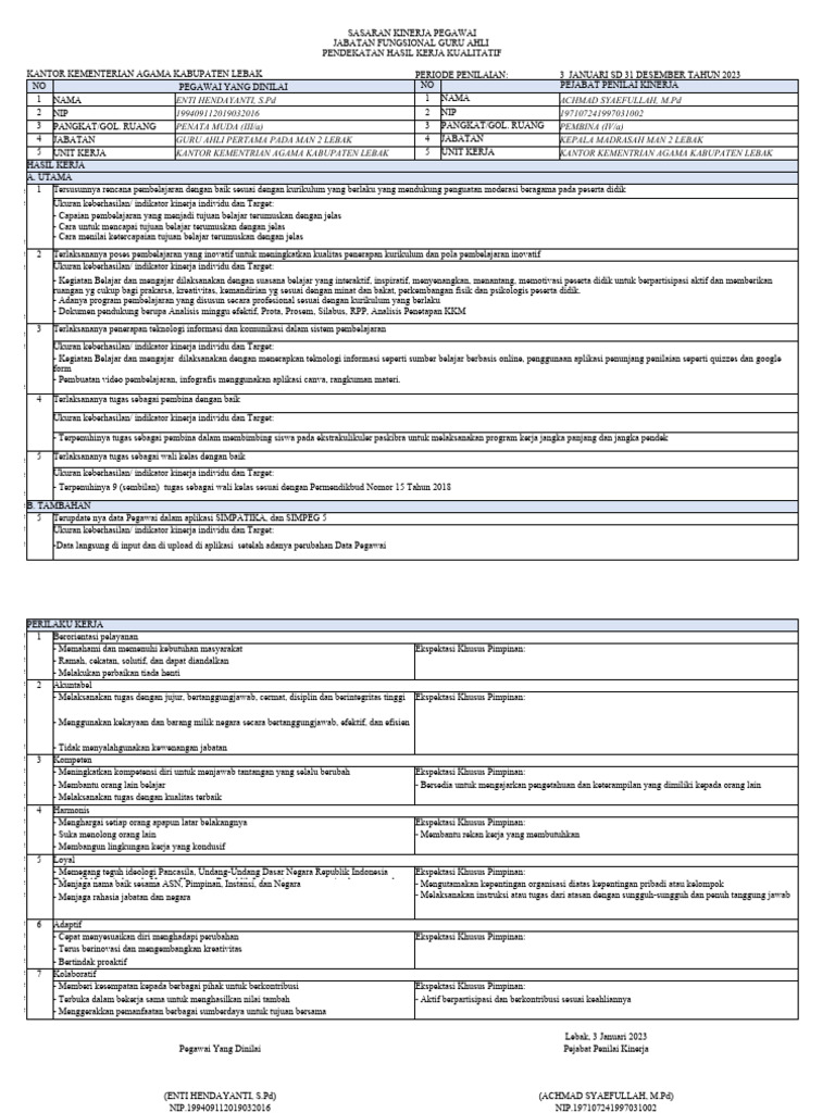 SKP 2023 | PDF | Bisnis