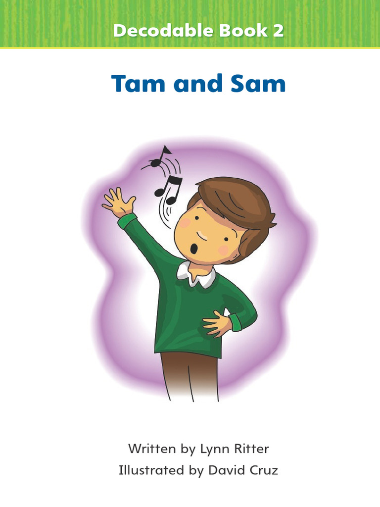 MV20 GK Decodable Book 02 I AM TAM Booklet Web | PDF