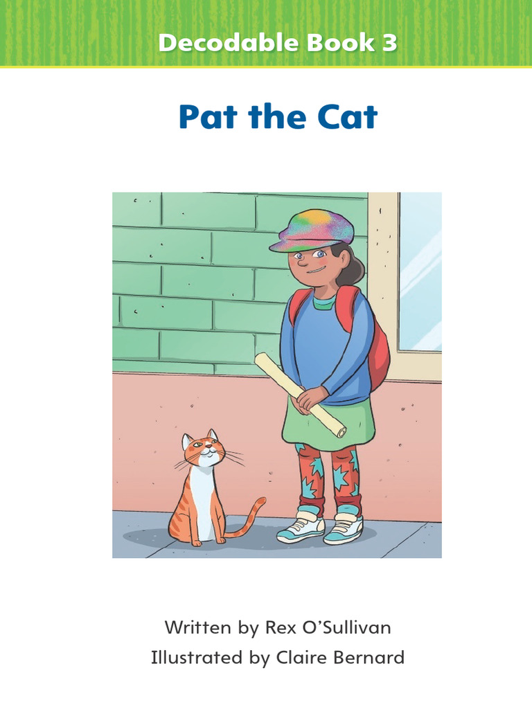 MV20 GK Decodable Book 03 PAT The CAT Booklet Web | PDF | Cooking, Food ...