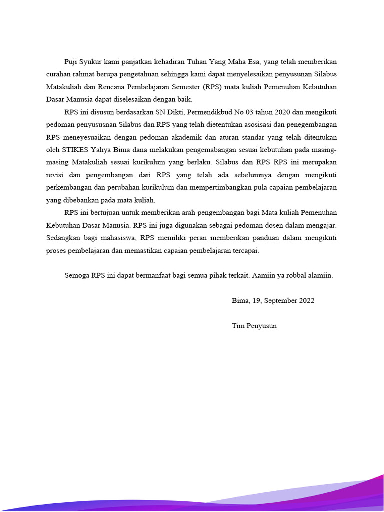 RPS Kep - Dewasa II | PDF