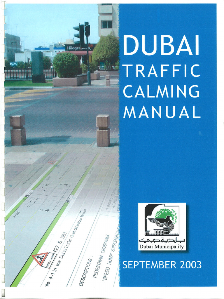 DUBAI TRAFFIC CALMING MANUAL For Dubai | PDF