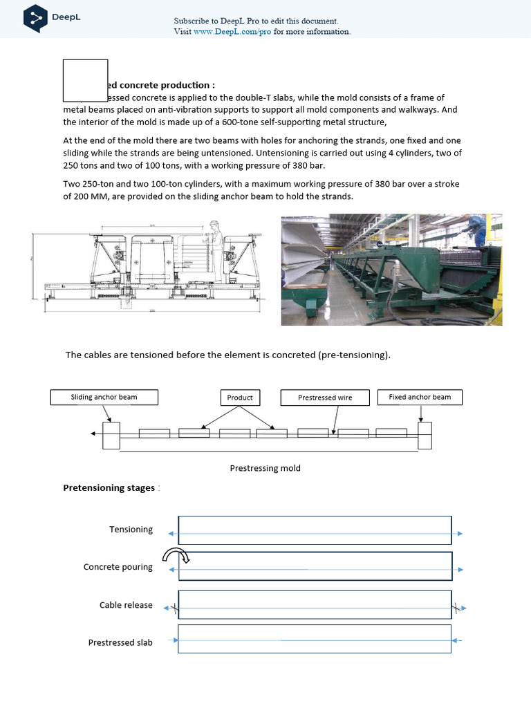 Béton Précontraint en | PDF | Prestressed Concrete | Concrete