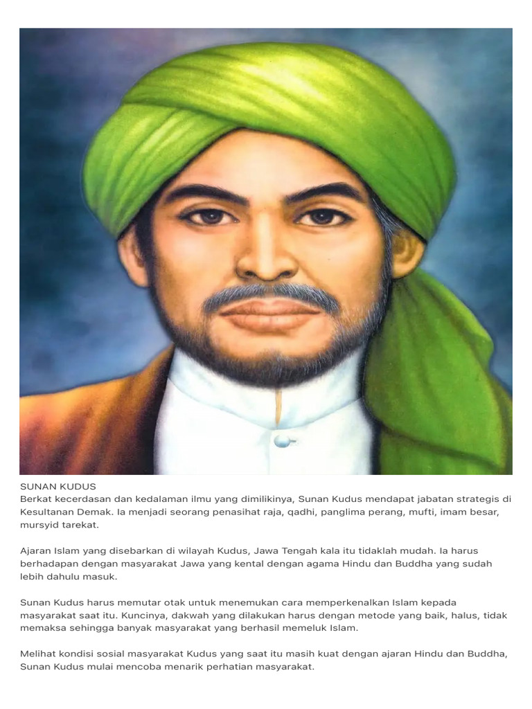 Dakwah Toleran Sunan Kudus | PDF | Ilmu Sosial | Perjalanan