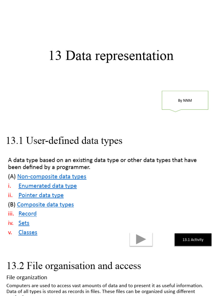 13 Data Representation Pdf Data Type Pointer Computer Programming
