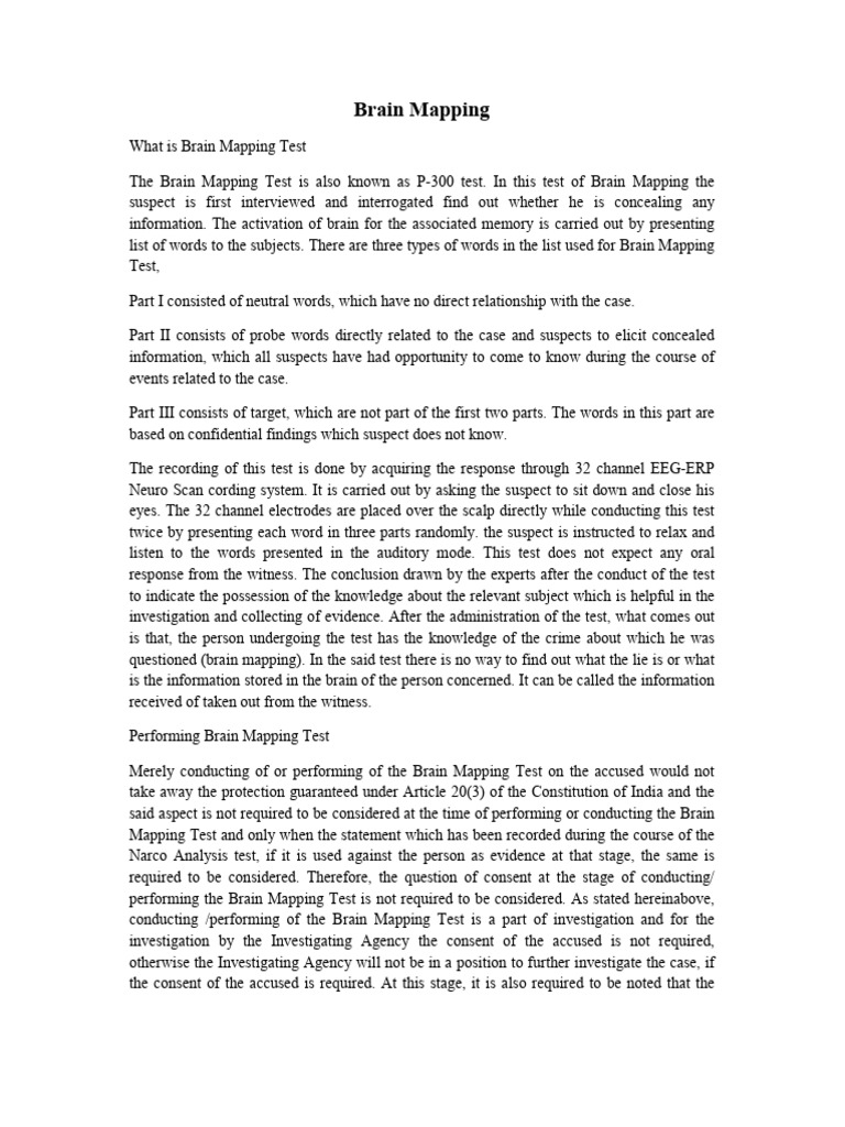 Brain Mapping Pdf