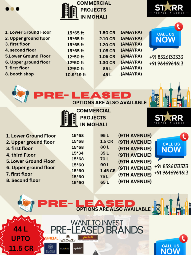 Cream Green Modern Professional The Building Presentation | PDF