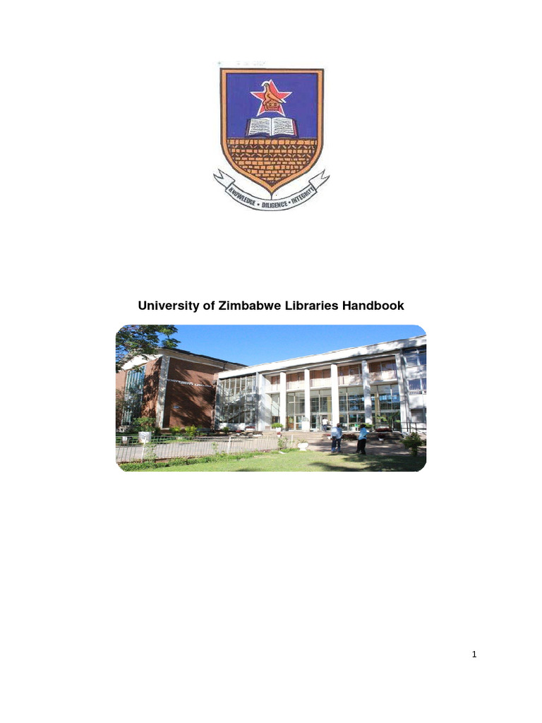 Uz Library 2014 Handbook | PDF | Libraries | Academic Journal