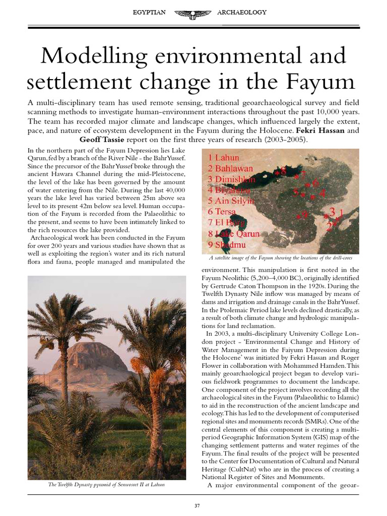 Modelling Environmental and Settlement C | PDF