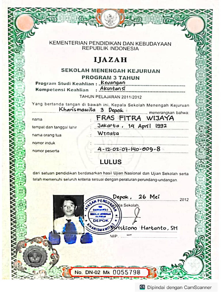 CV Fras Fitra Wijaya | PDF