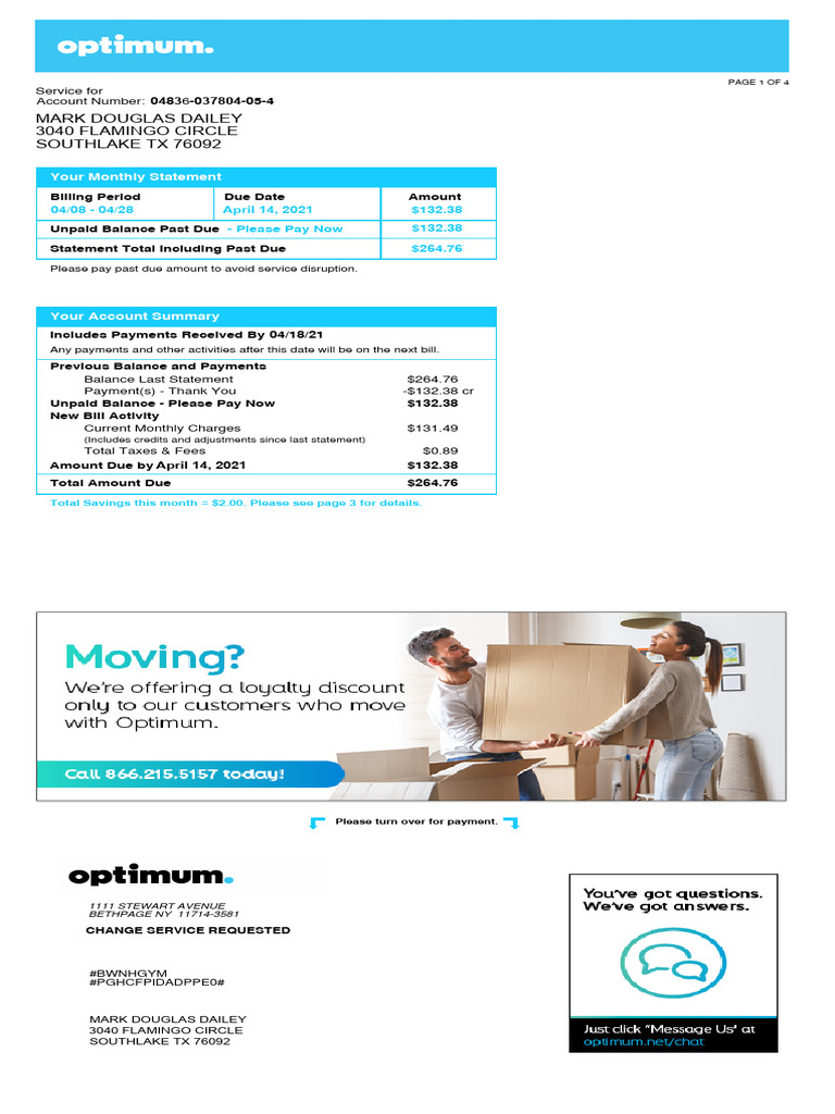 Diego Celis Silva (Optimum Bill) | PDF | Cheque | Fee