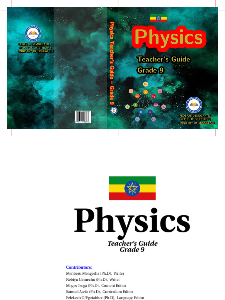 Physics Grade 9 Teacher Guide Final Version-June 2022 | PDF | Science | Physics