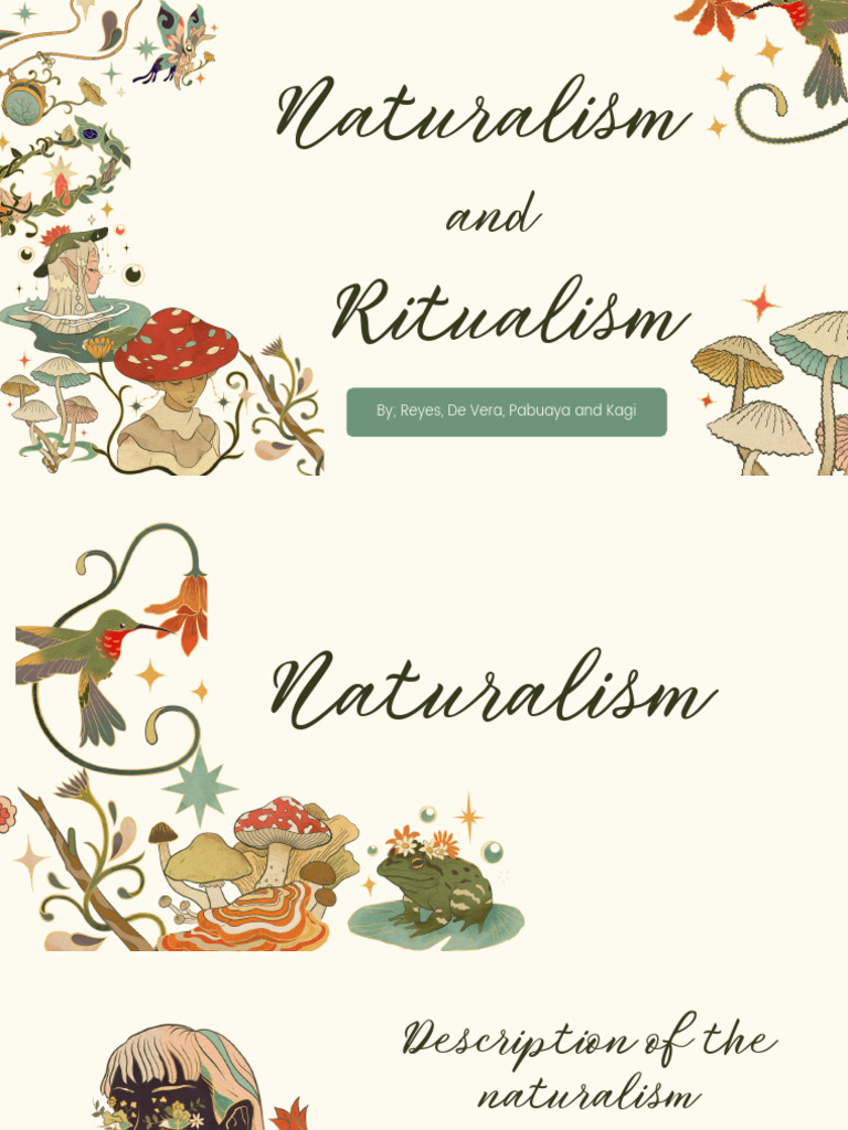 Naturalism and Ritualism | PDF | Metaphysical Naturalism | Rituals