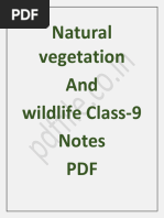 CBSE Class 10 Geography Chapter 2 Notes - Forest and Wildlife Resources ...