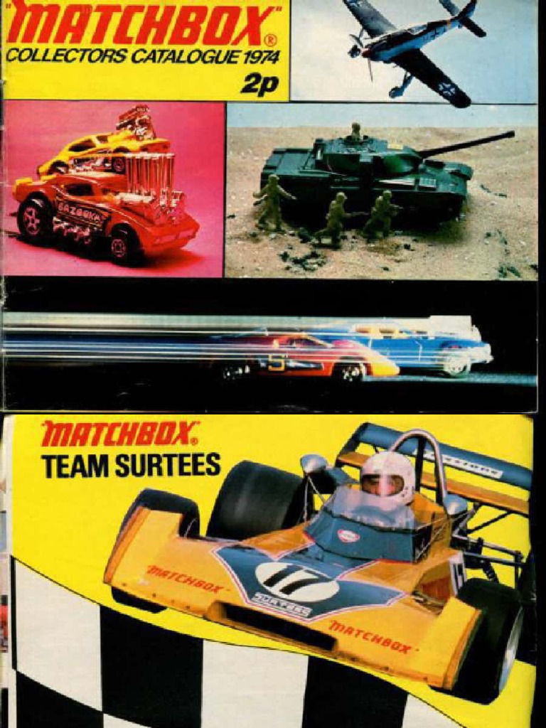 Matchbox Catalog 1974 | PDF