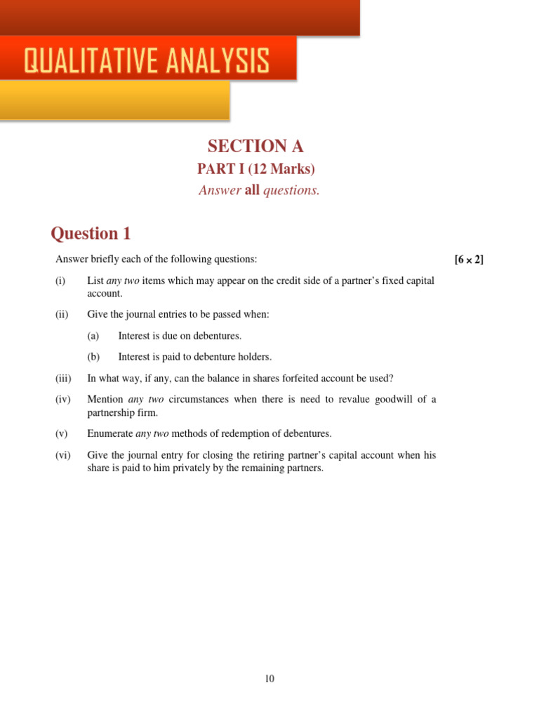 Accounts 2019 Ans | PDF