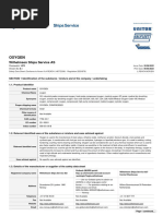 MSDS Oxygen Cylinder | PDF | Oxygen | Chemical Substances