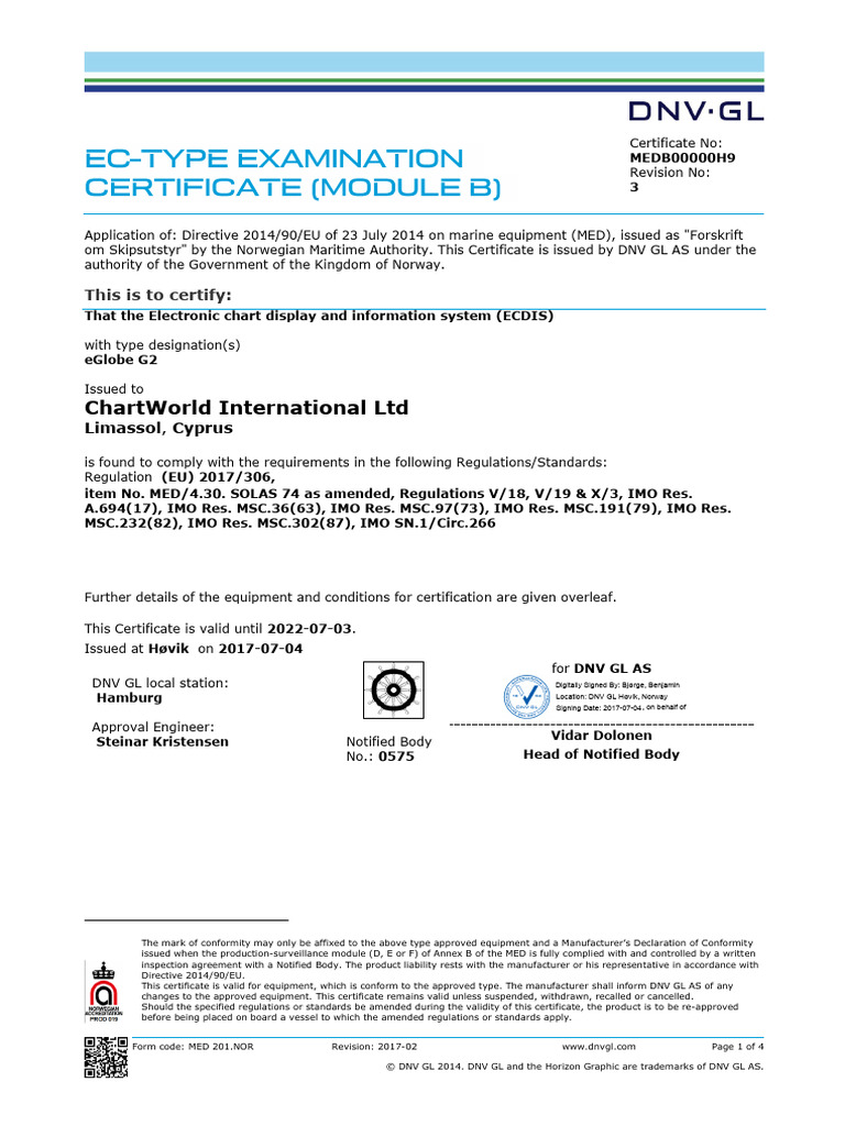 MEDB00000H9 Rev 3 ChartWorld Eglobe G2 ECDIS | PDF | Usb | Computer Keyboard