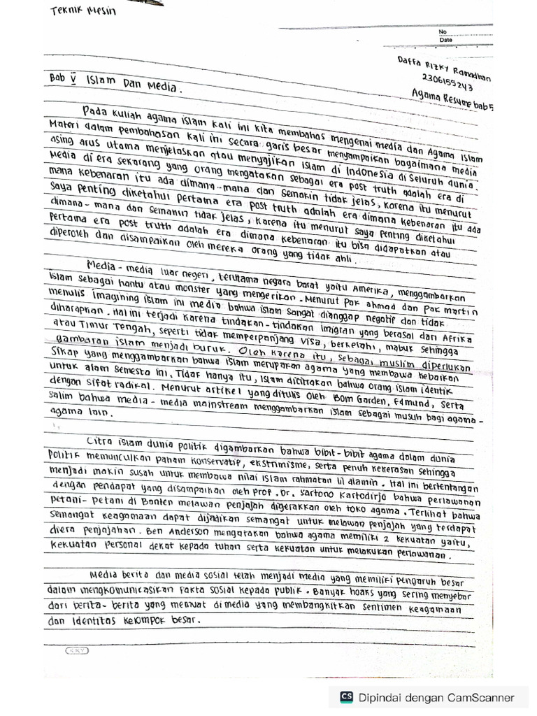 Daffa Rizky Ramadhan - Pekan 12 | PDF