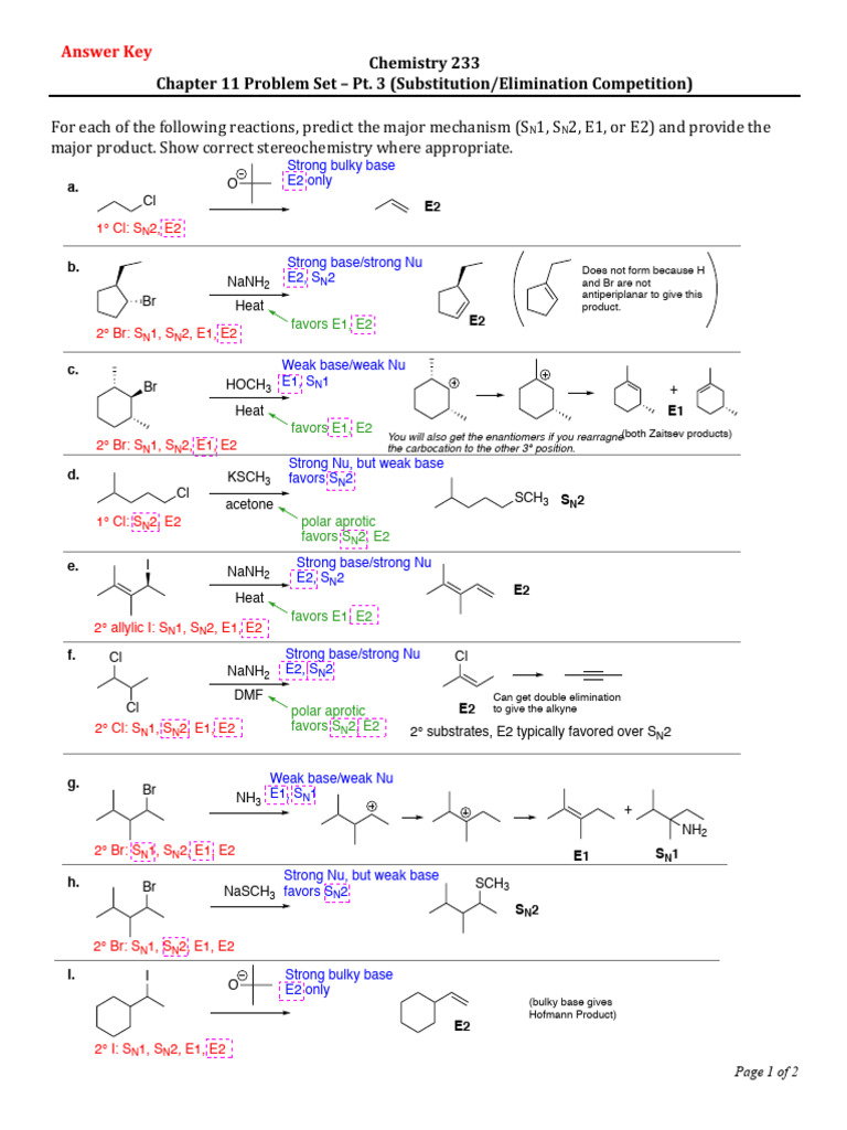 CH 11 Problem Set - Pt3 - 2019 - Key | PDF