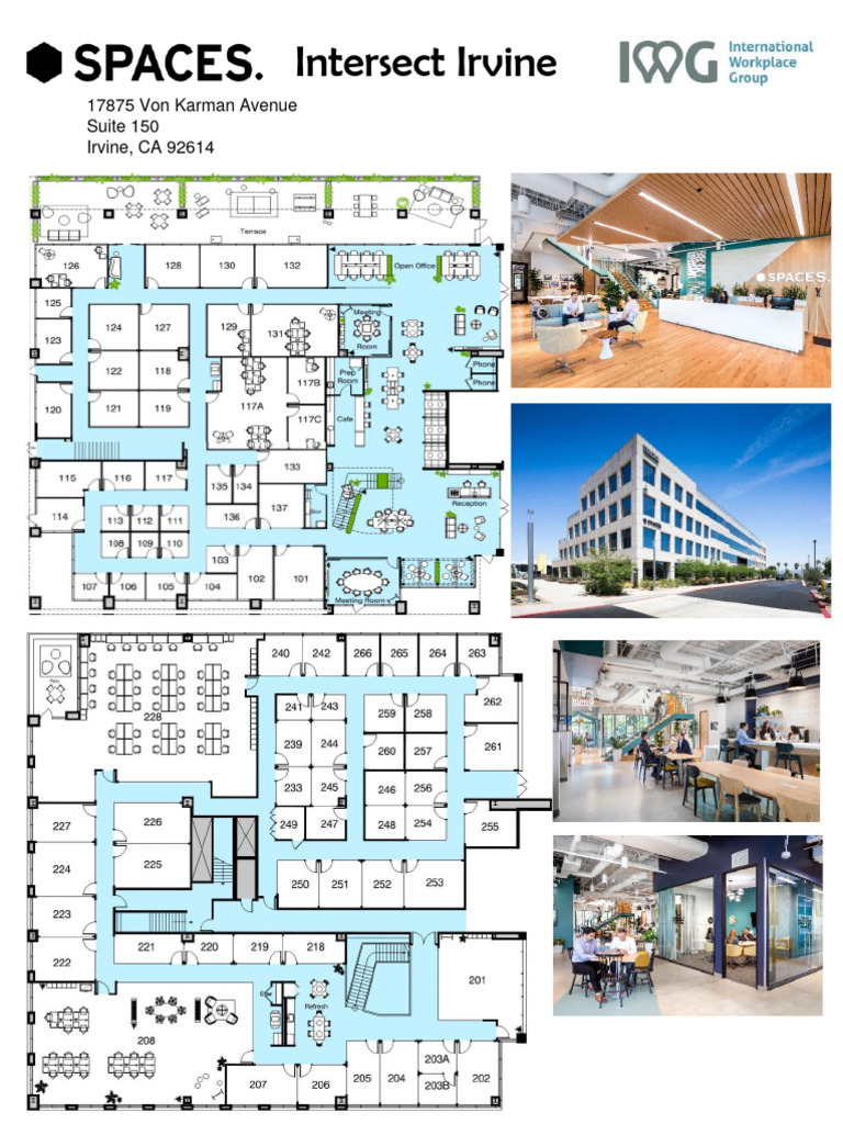 SPACES Intersect Irvine Floor Plan | PDF