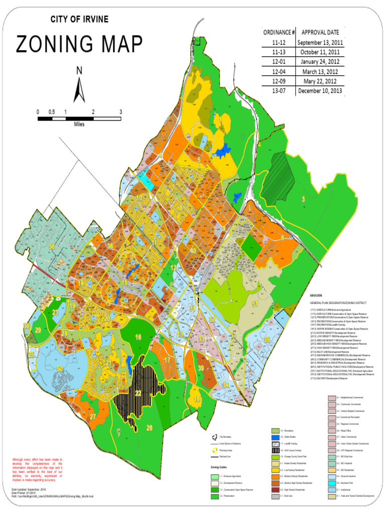 Ivrine Zoning-Map - 36x36 - 20190401 | PDF