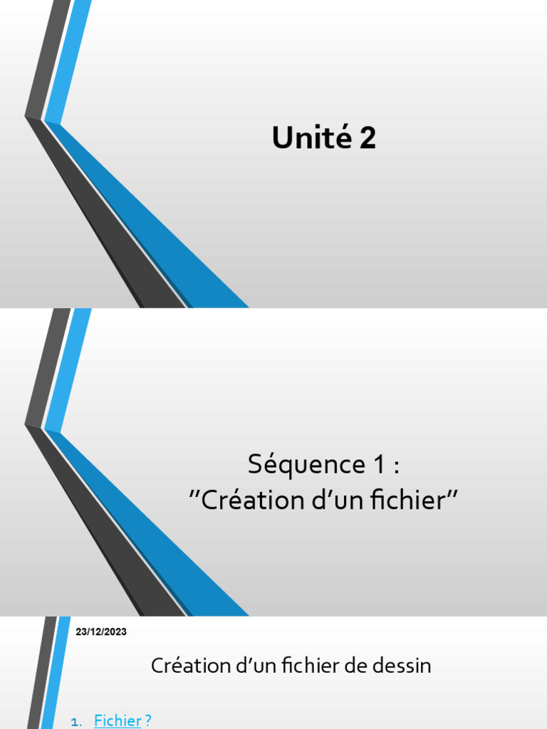 Unité 2 | PDF | Ordinateurs