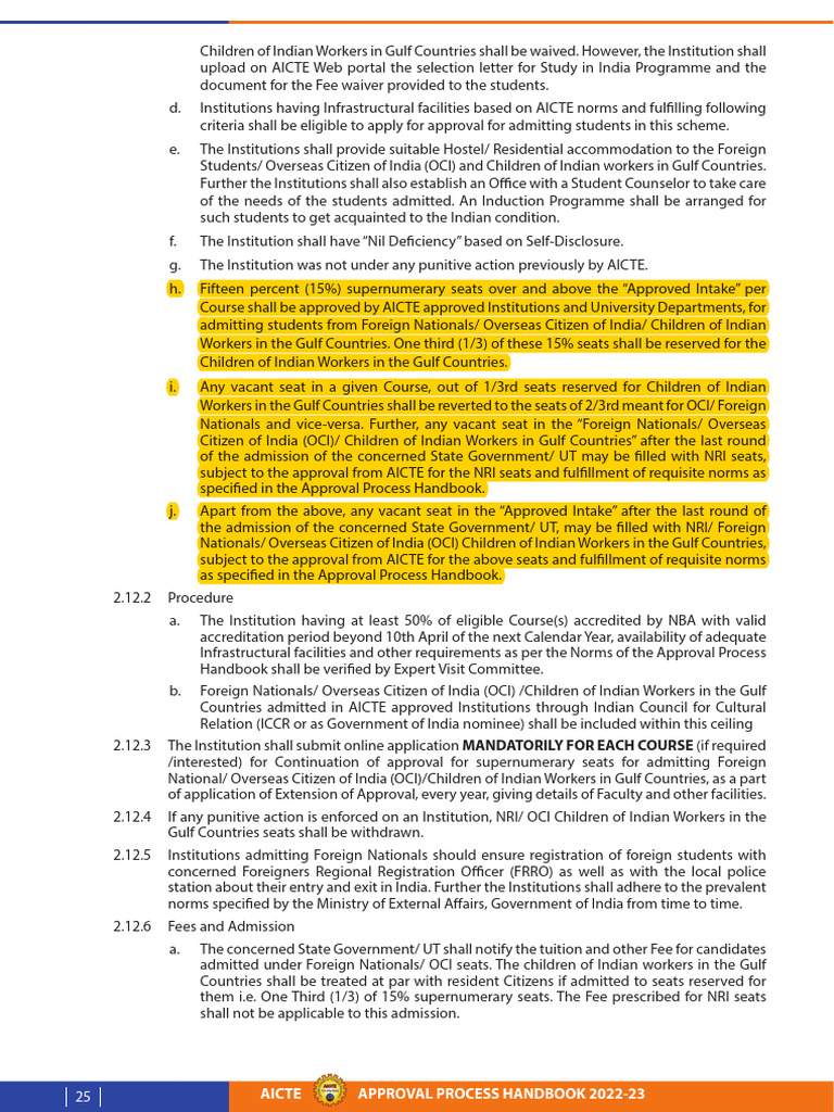 Approval Process Handbook 2022-23 | PDF | Human Migration | Government