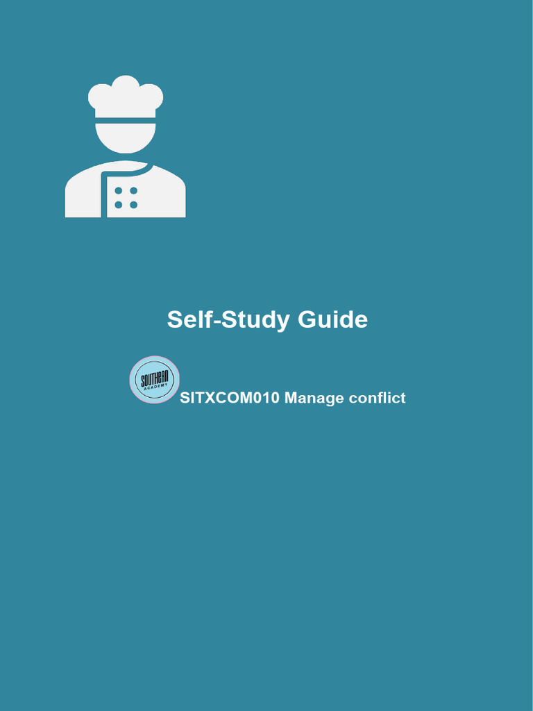 SITXCOM010 - Self-Study Guide.v1.0 | PDF | Human Communication | Behavior Modification
